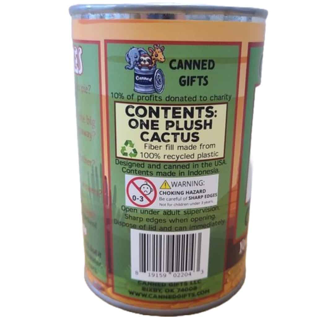 Canned Cactus – Canned Gifts